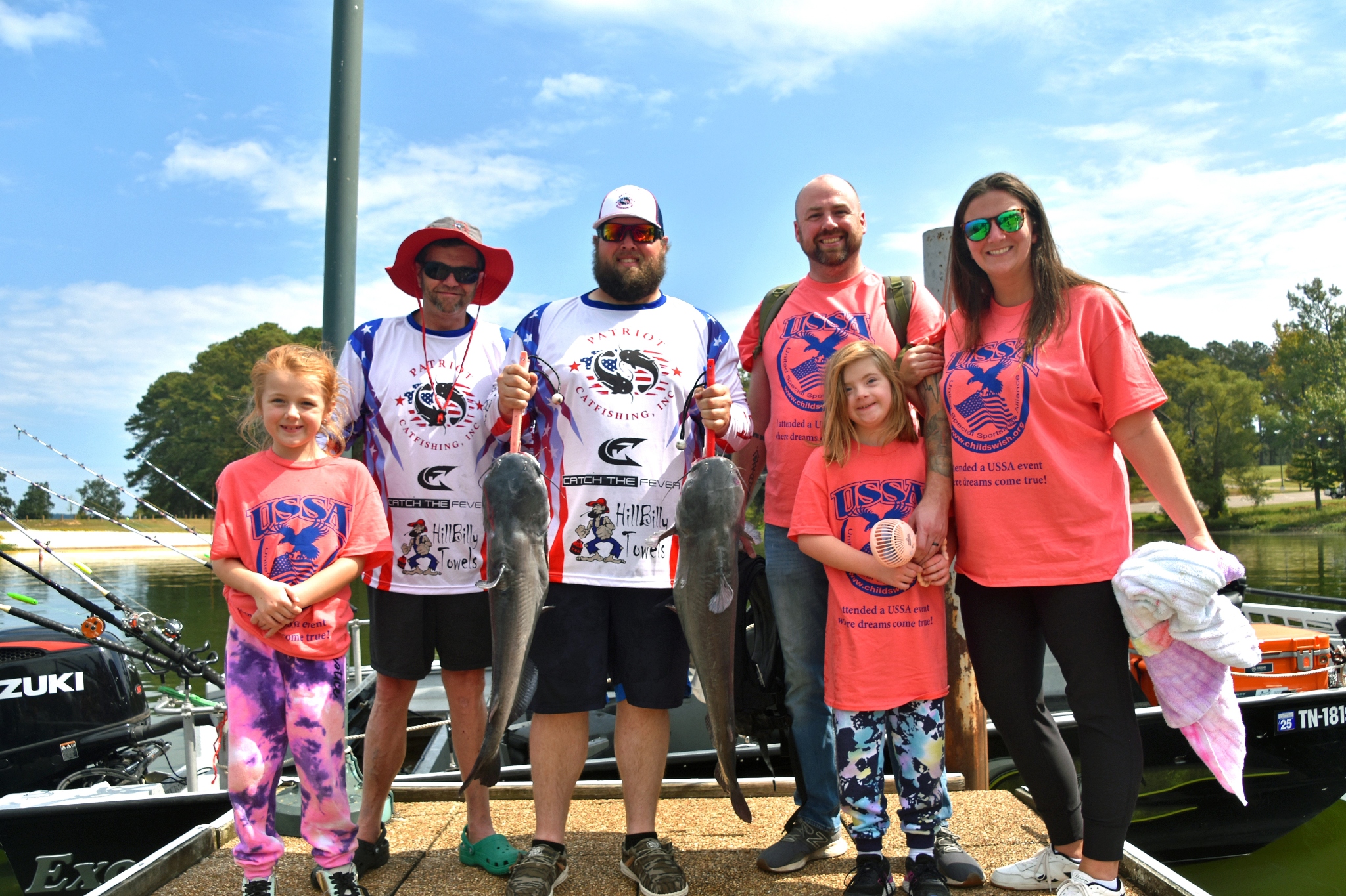 Kids Catch Catfish on a Tennessee River Fishing Trip - Childswish – USSA